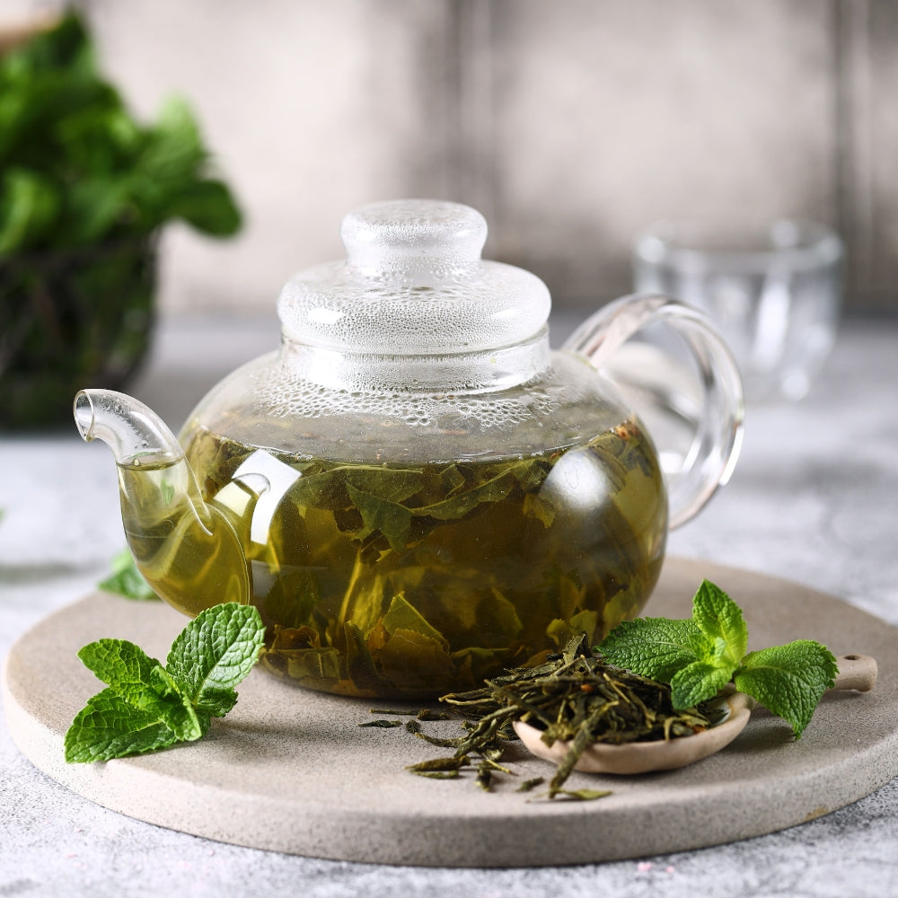 Les bienfaits du thé vert à la menthe – Panda Tea