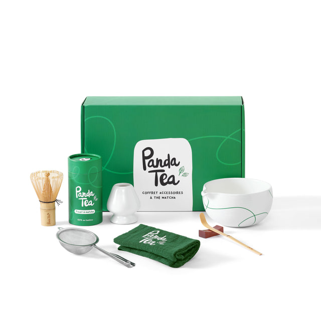 Kit préparation Matcha - 7 ustensiles - Panda Tea